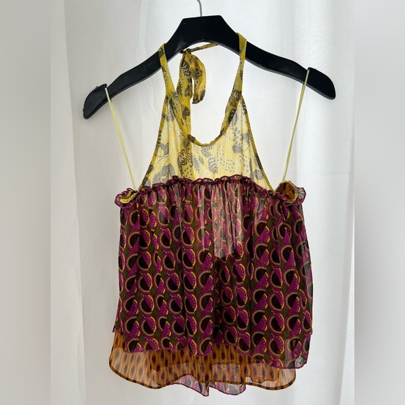 Zara | Tops | Zara Boho Backless Halter Top | Poshmark